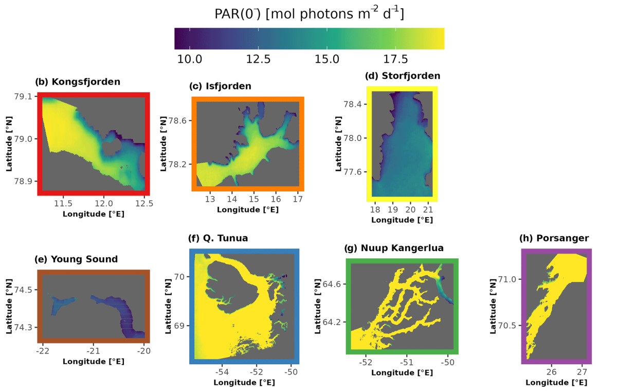 Underwater light environment in Arctic fjords - FACE IT PROJECT